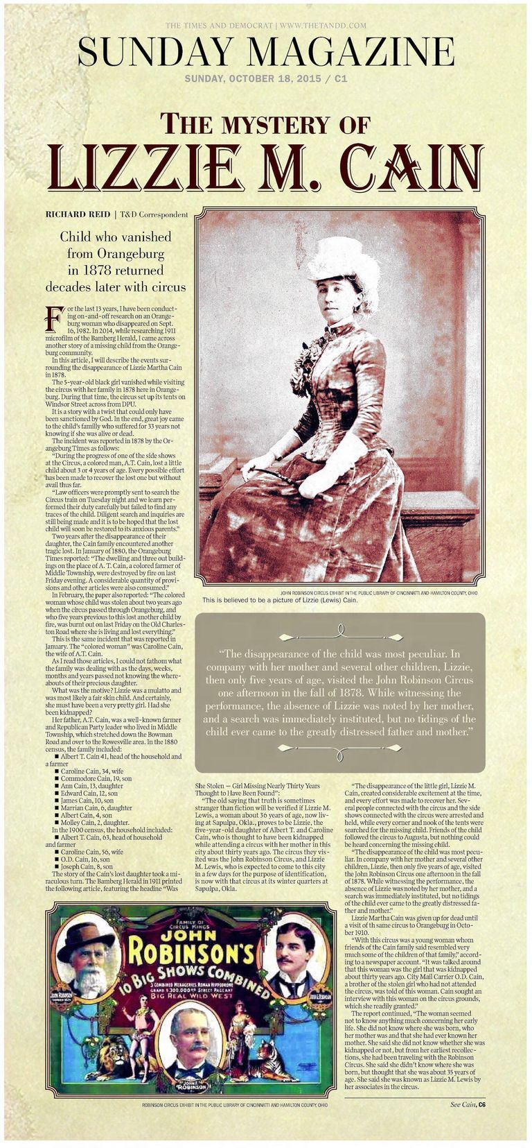 A Circus Mystery | Terrace Park Historical Society